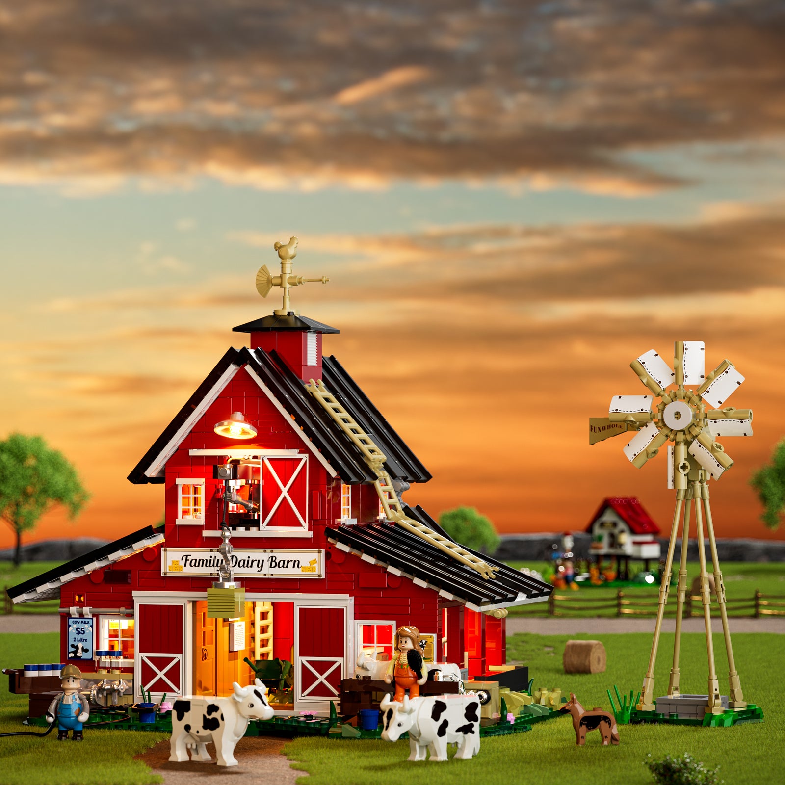 FUNWHOLE® Light Bricks – Illuminated Building Blocks | HappyBrickLand ...