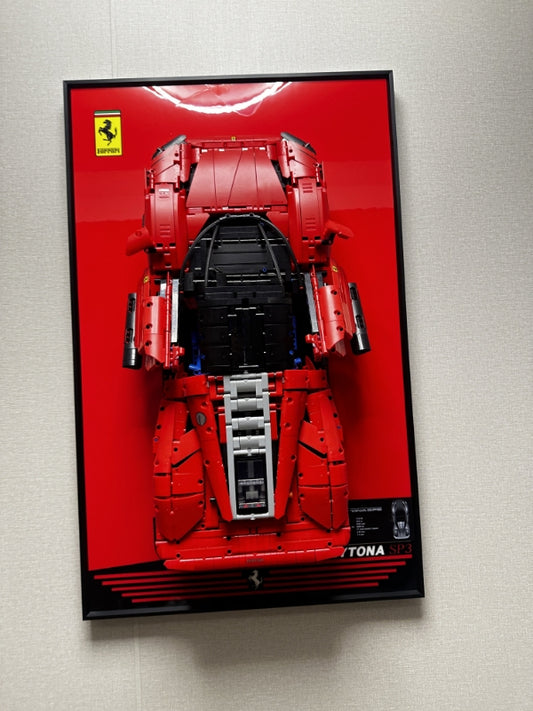 Display Frame for Formula Racing Car Model AMG 42171 | Happy Brick Land