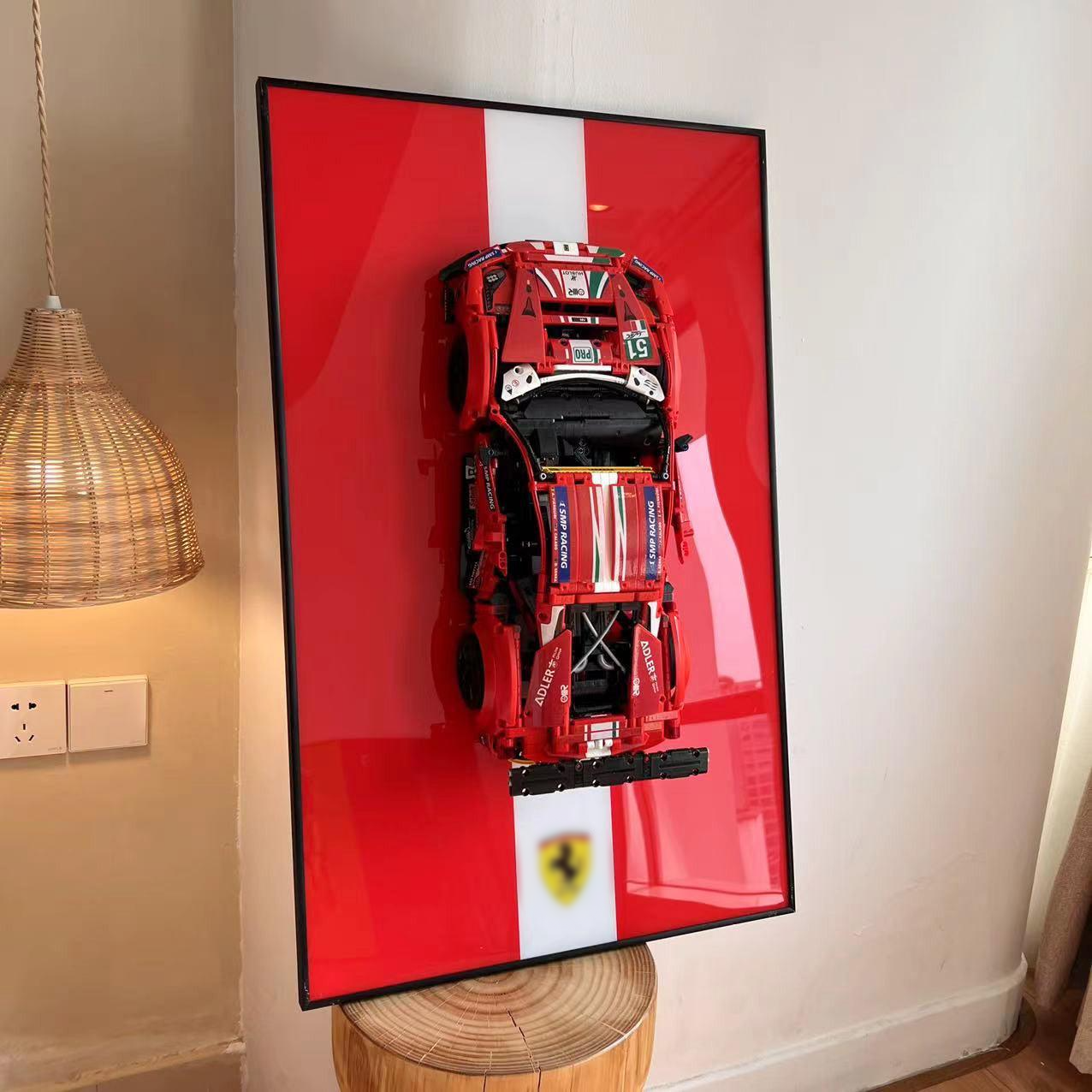 Wall Mount Display Frame for Technical Racing Car Model 42125 | Happy ...