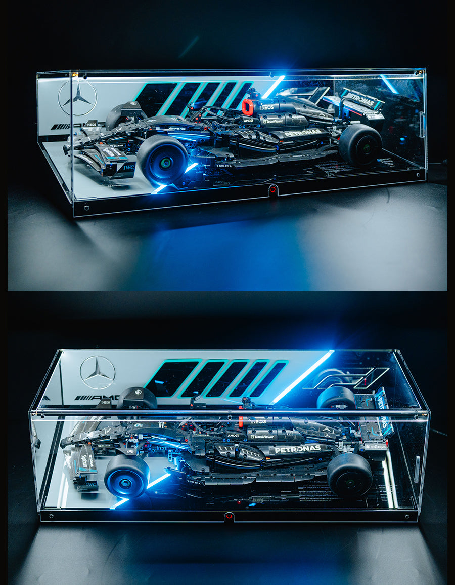 LED Acrylic Display Case for F1 AMG 42171 – Happy Brick Land