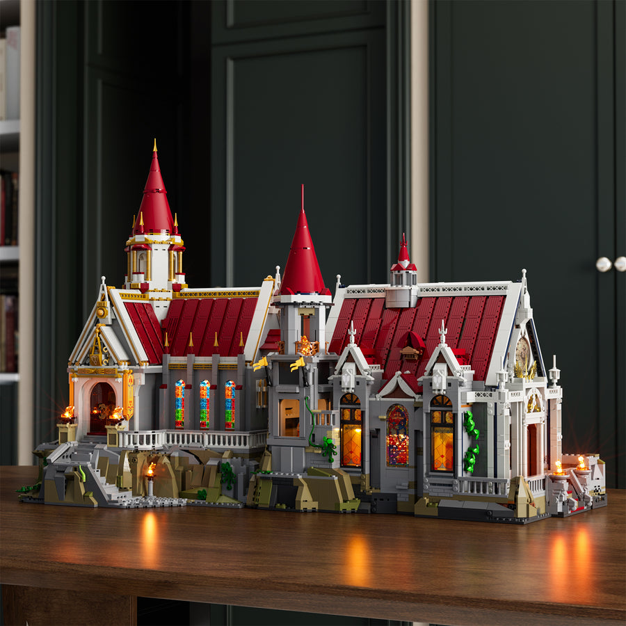 FUNWHOLE® Old West Building Sets – Light-Up Western Brick Kits ...