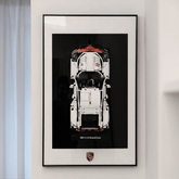 Wall Mount Display Frame for Formula 1 Racing Car Model SF-24 42207 ...