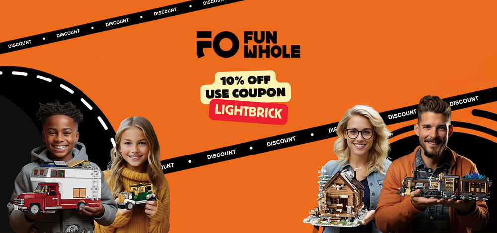 HappyBrickLand - LEGO® Wall Mount Display and FUNWHOLE® Light Bricks ...