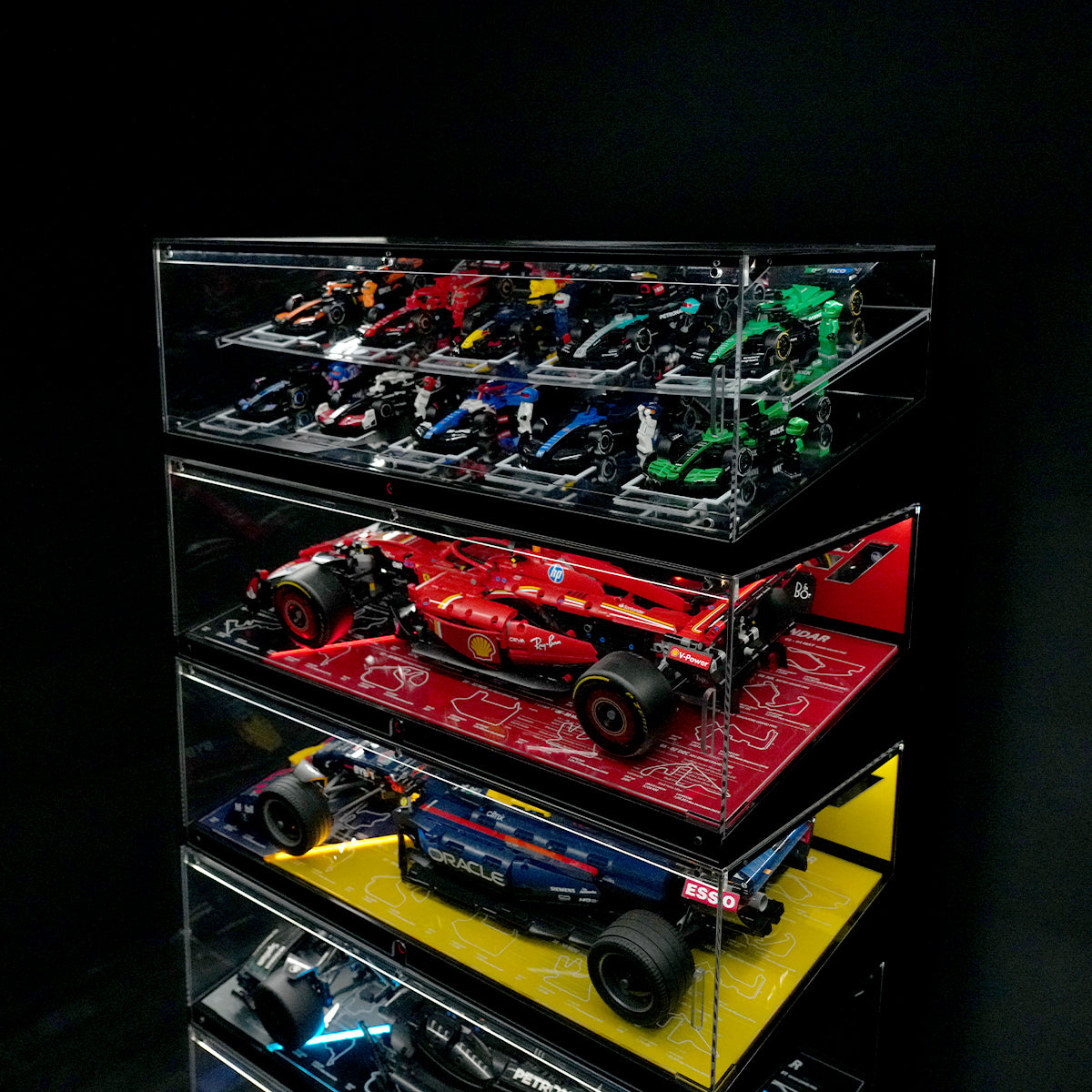 LED Acrylic Display Case for F1 AMG #42171 – Happy Brick Land