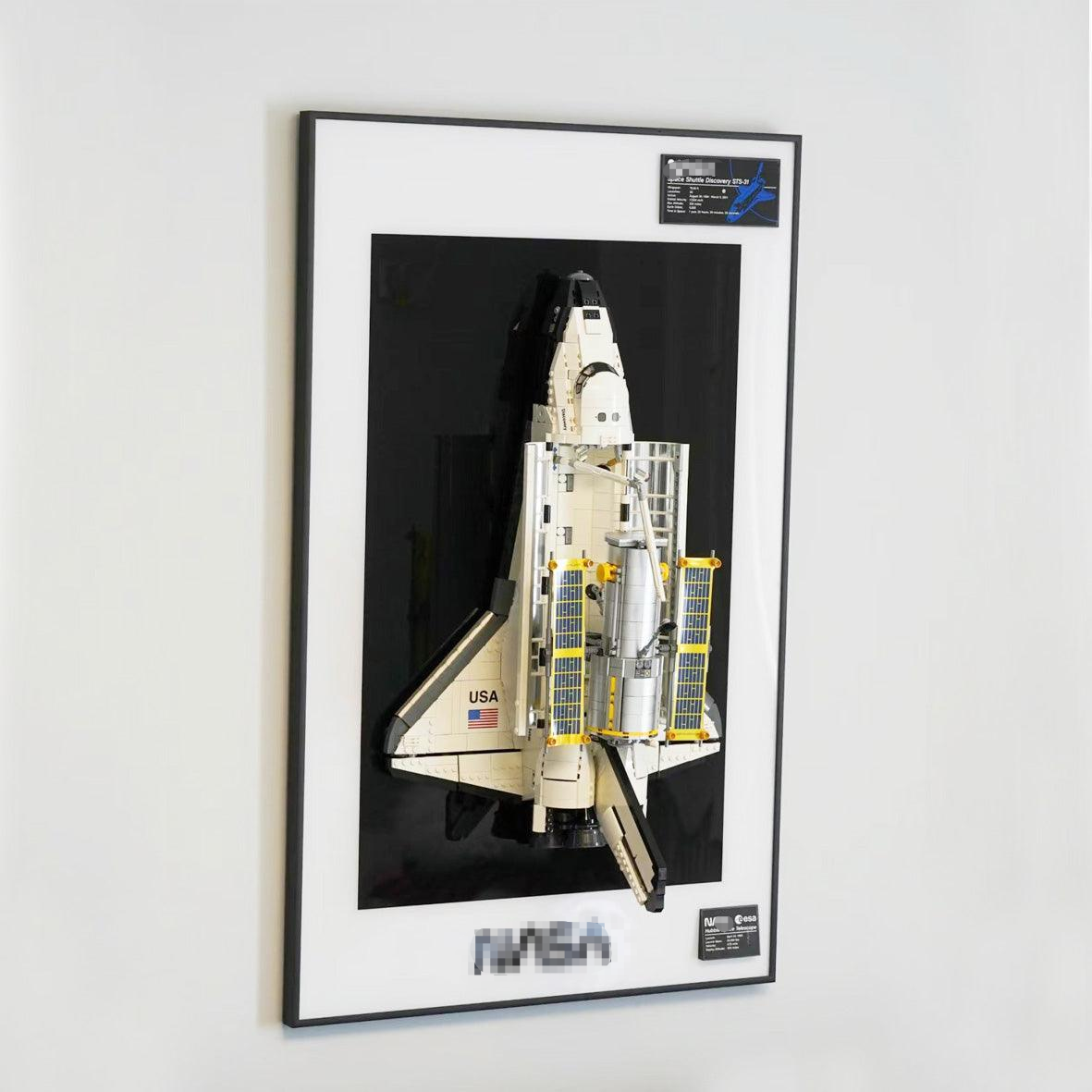 Wall Mount Display Frame for Icon Model 10283 | Happy Brick Land