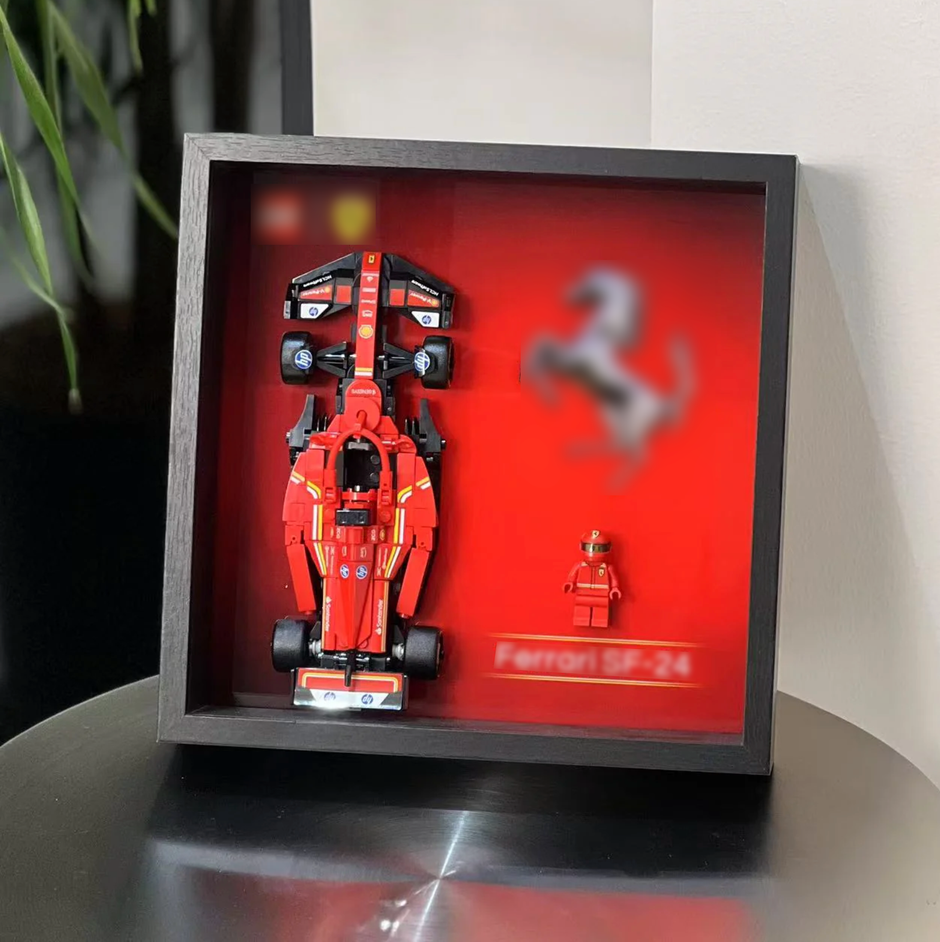 Formula Racing Car Wall Mount Display Frames | Happy Brick Land