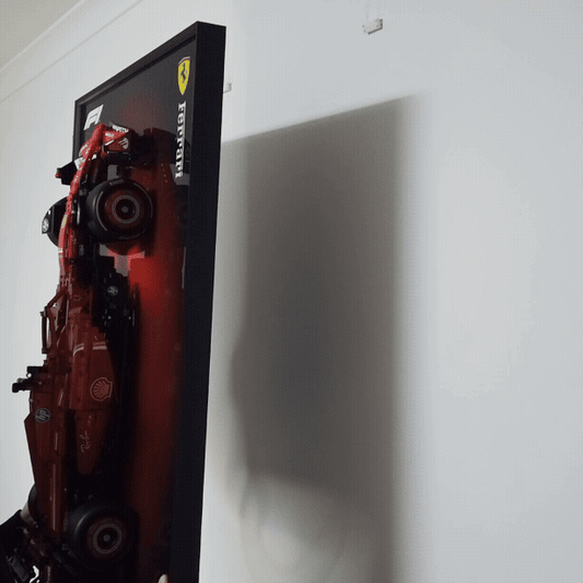 Wall Mount Display Frame for Formula 1 Racing Car Model SF-24 42207 ...